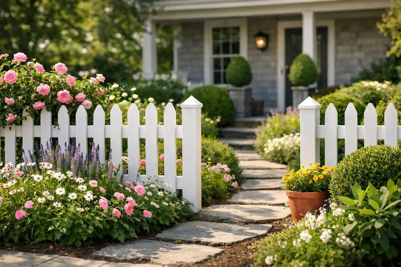 Picket Fencing for Front Garden Ideas – Crestala Fencing Centre