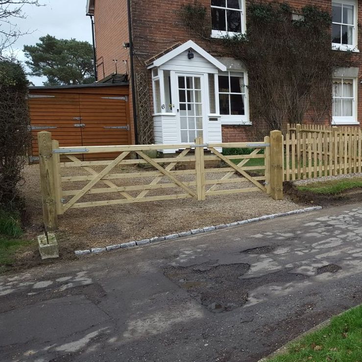 Wooden Field & Driveway Gates - Crestala Fencing Centre