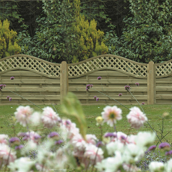 Omega Fence Panels – Crestala Fencing Centre