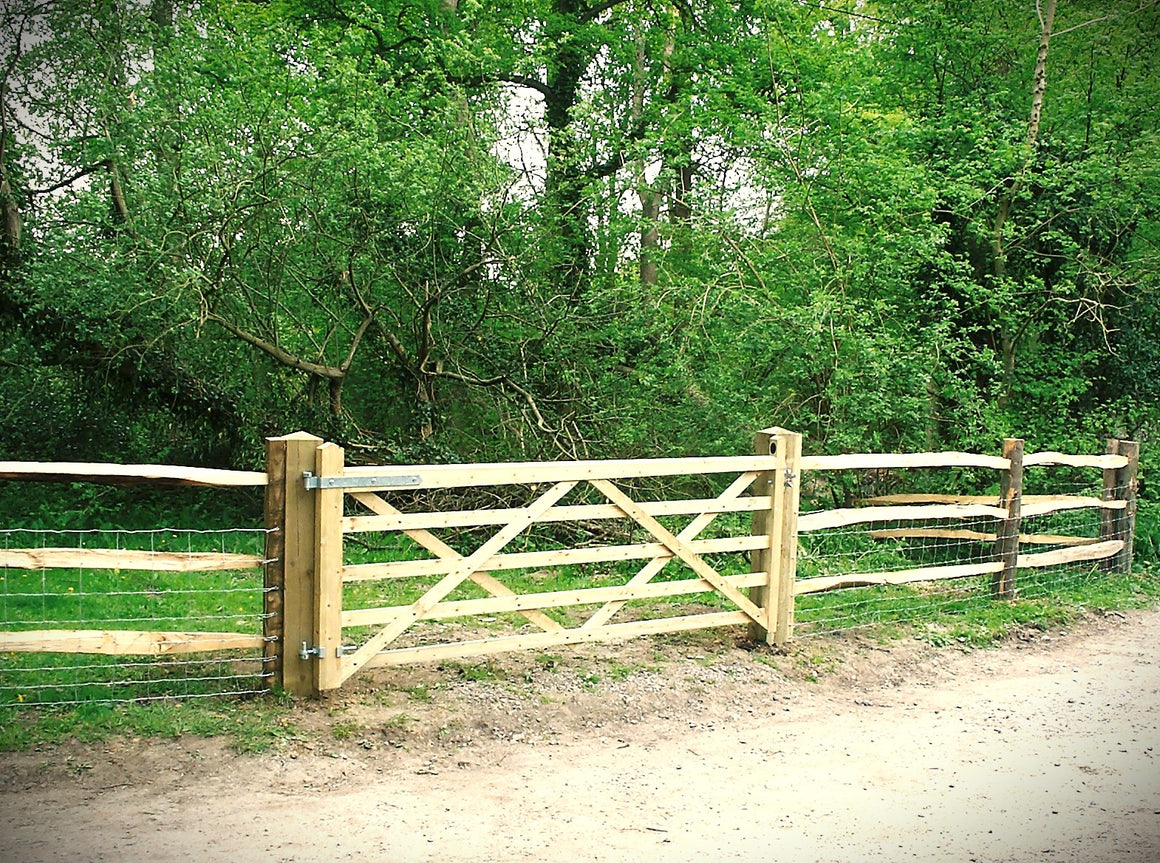 Post or Wall Plate for Cleft Rail – Crestala Fencing Centre