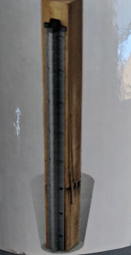 Metal Repair Spur For Wooden Posts That Have Rotted Off At The Base ...