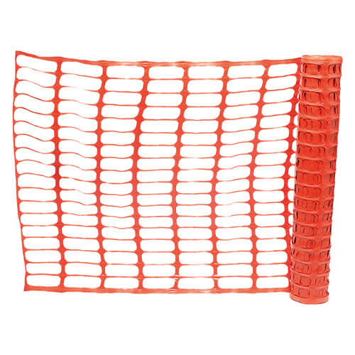 Orange Plastic Barrier Fence – Crestala Fencing Centre