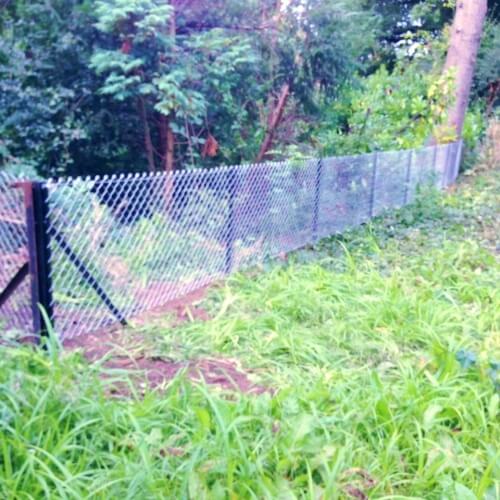 Black Angle Iron Posts For Chain link – Crestala Fencing Centre