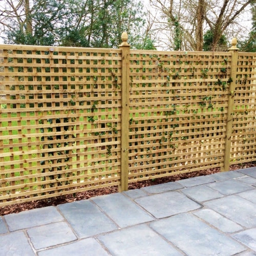 Close Space-Small Hole Square Trellis – Crestala Fencing Centre