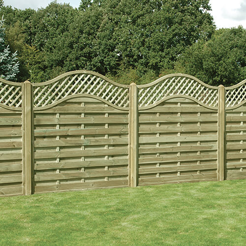 Omega Fence Panels – Crestala Fencing Centre